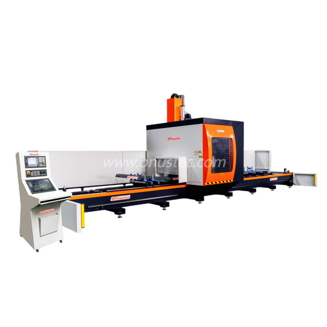 5-Axis Aluminium Facade Curtain Wall CNC Profile Machining Center from ...